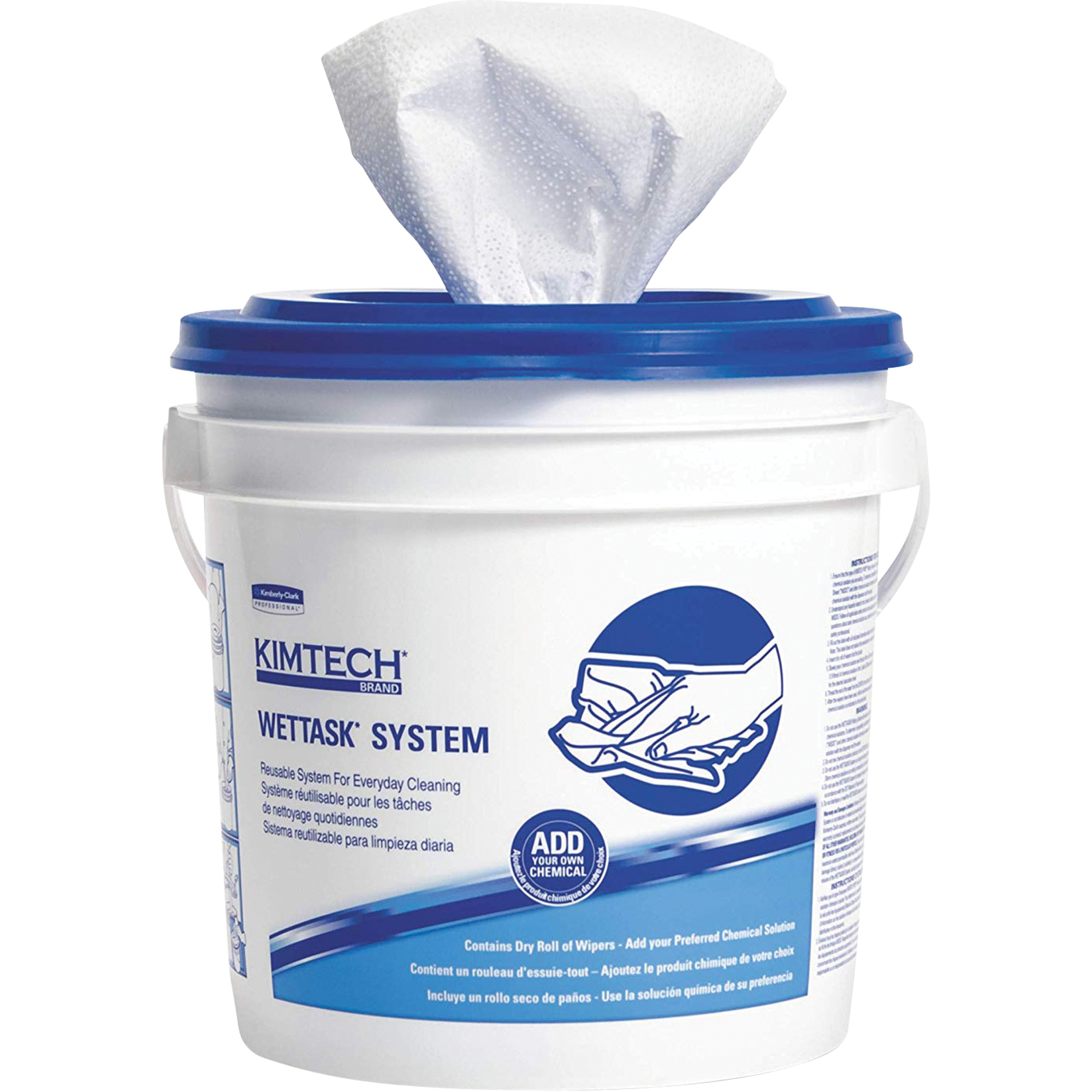 Kimberly-Clark Kimtech Prep WetTask Disinfectant & Sanitizer Wipes ...