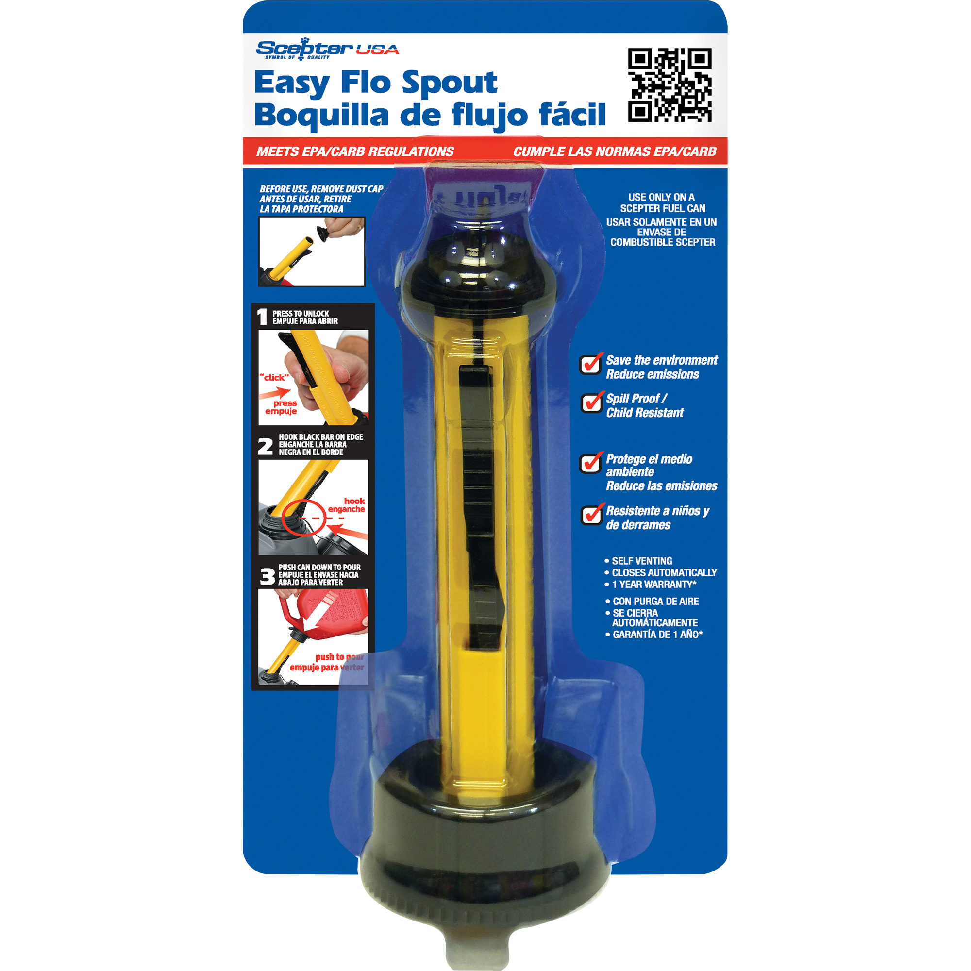 Scepter Easy-Flo Spout | Superchem Industries